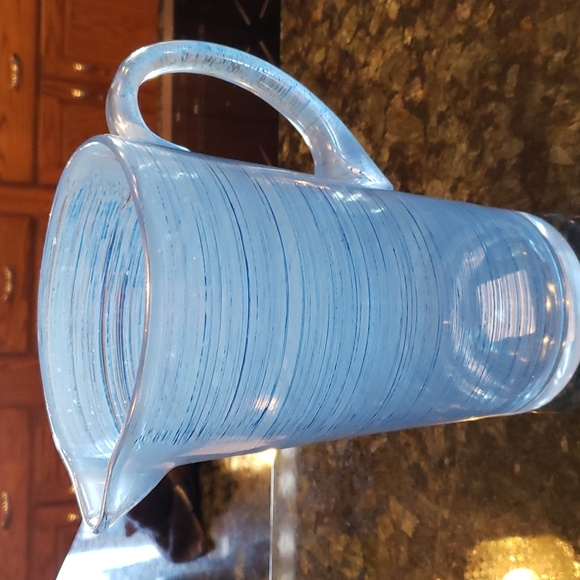 Pier 1 | Kitchen | Pier Blue Pitcher New | Poshmark